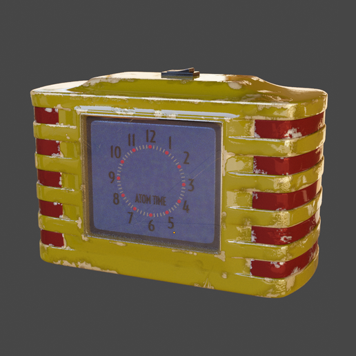 ⏰ Fallout alarm clock・ STL File for ・Cults