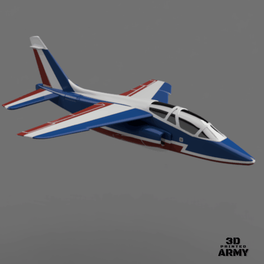 ️ Dassault/Dornier ALPHAJET E scalemodel 1/44・ STL File for ・Cults