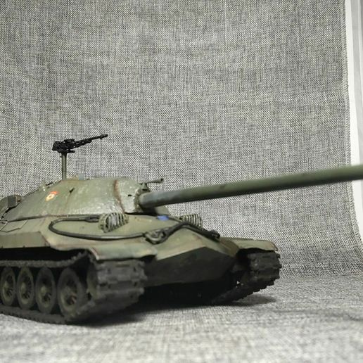 🪖 IS-7 heavy tank・ STL File for ・Cults