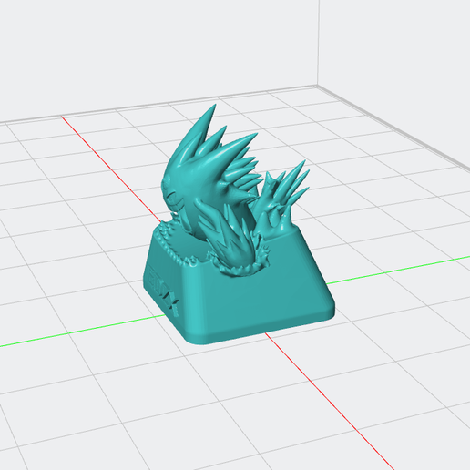 🍒 Mega Gengar Keycaps - EDZX (MX Cherry)・ STL File for 3D printing・Cults
