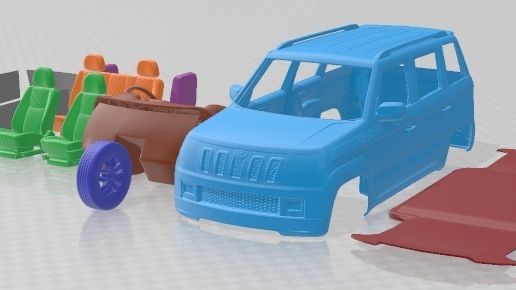 3D file Mahindra TUV300 2015 Printable Car 🚗 ・Design to download and 3D ...