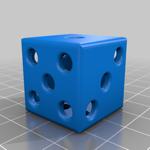 Archivo 3D gratis dados・Plan para descargar y imprimir en 3D・Cults