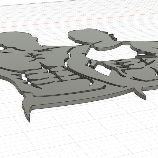 👤 Gimnasio silueta de gym・Archivo STL para Impresión 3D・Cults