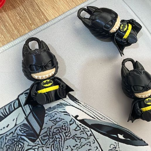🤓 Labubu as Batman・ 3MF File for 3D printing・Cults
