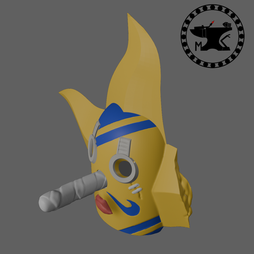 👾 Sogeking Mask・ STL File for 3D printing・Cults