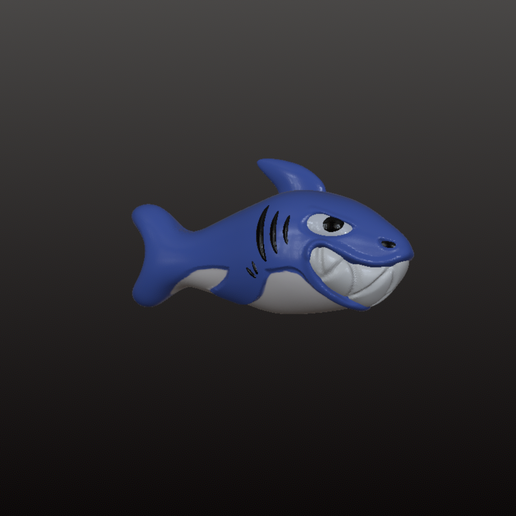 Archivo STL gratis Mini Shark 🦈 ・Modelo para descargar y imprimir en 3D ...