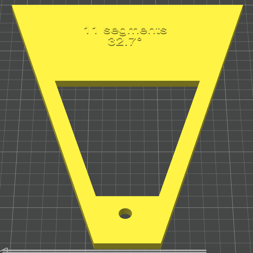 STL file 11 segment wedge 🧞‍♂️ ・Design to download and 3D print・Cults