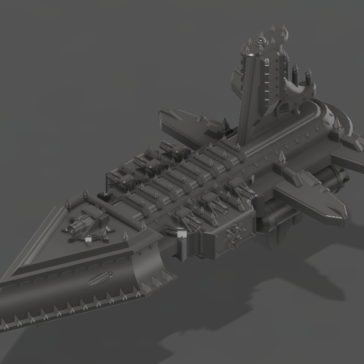 🎲 Infidel Class Raider – 3D Printable STL Files for Battlefleet Gothic ...