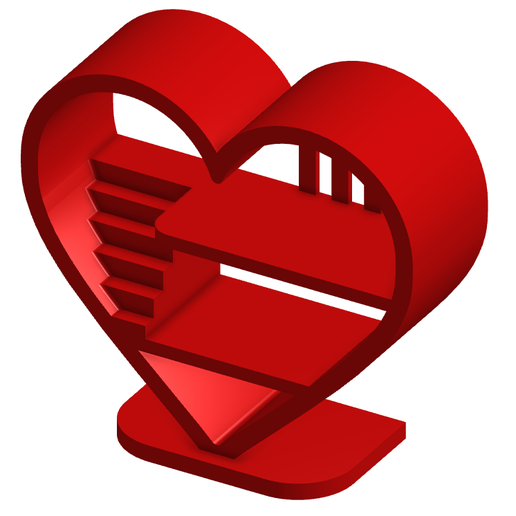 🏠 Smiski House: Heart Playhouse・ STL File for 3D printing・Cults