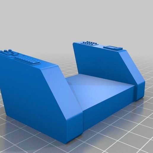 Free STL file Captain Kirk Command Chair with Buttons 🪑 ・3D printable ...