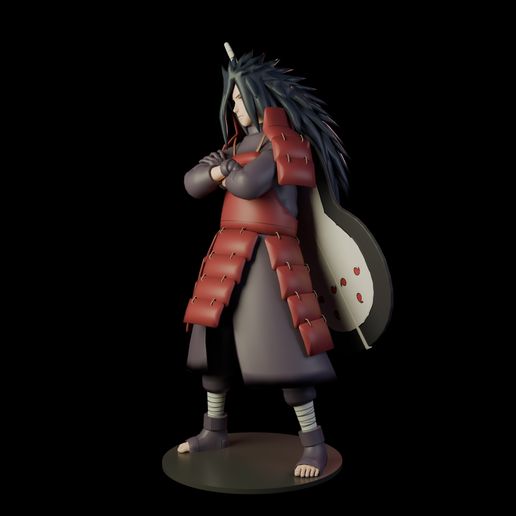 👾 Madara Uchiha・Archivo 3D para Impresión 3D・Cults
