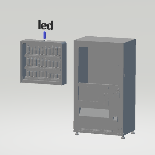 👾 VENDING MACHINE・ STL File for 3D printing・Cults