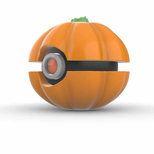 pumpkin pokeball