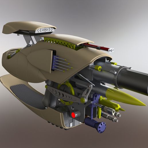 🔮 Fifth Element - Zorg ZF1・ 3D File for 3D printing・Cults
