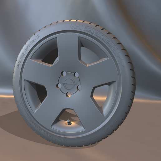👽 Opel/Vauxall Omega wheels 17 inch・ STL File for 3D printing・Cults