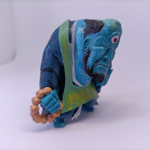 🇯🇵 Blue Monk・ STL File for 3D printing・Cults