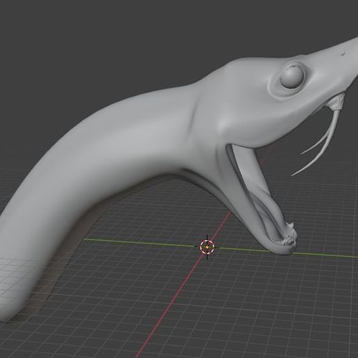 🐍 Snake head・Free STL File for 3D printing・Cults