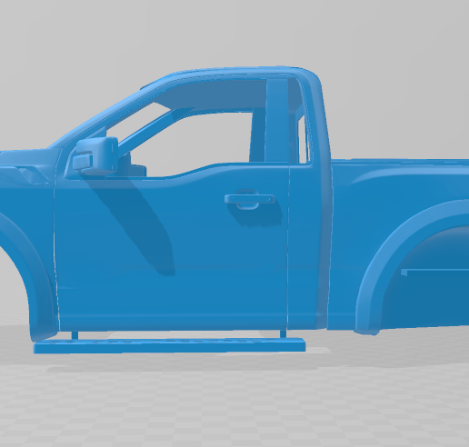 🚙 Ford F-150 Raptor Regular Cab 2022 - 3D Printable Body Car・ 3D File ...