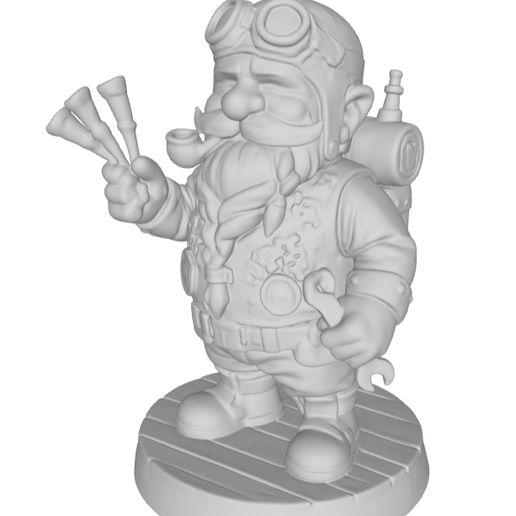steampunk dwarf