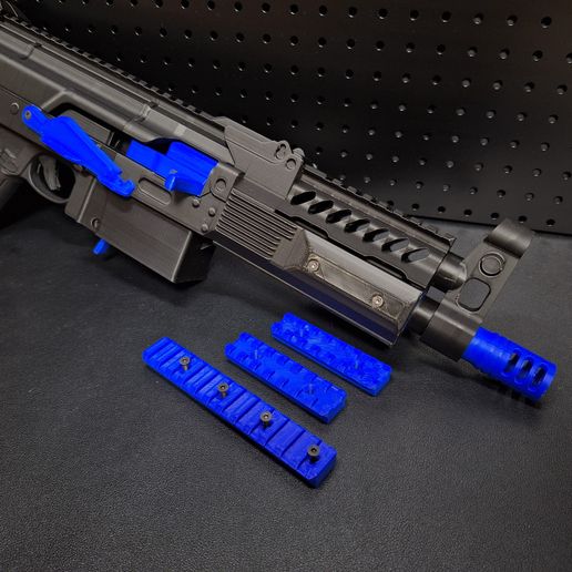🐚 ACK-9 shell ejecting airsoft AK kit for AAP01・ 3D File for 3D ...
