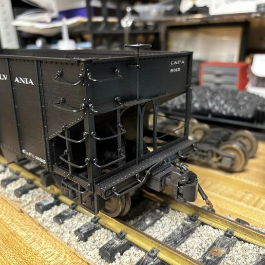 STL file GLa Hopper Car - G scale 🚗 ・3D print model to download・Cults