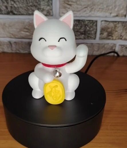 🥠 Fortune cat・ STL File for 3D printing・Cults