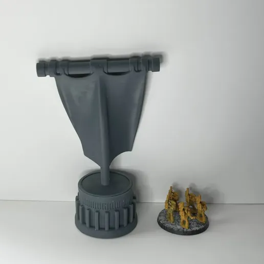 ⚔ LI epic scale banner・Free STL File for 3D printing・Cults