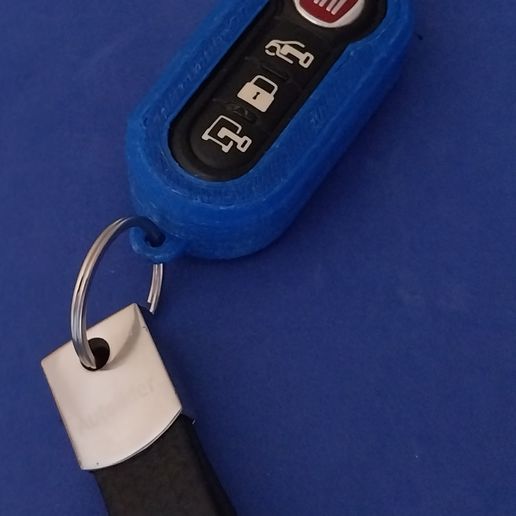 Free STL file Fiat key case 🔑 ・3D printing model to download・Cults