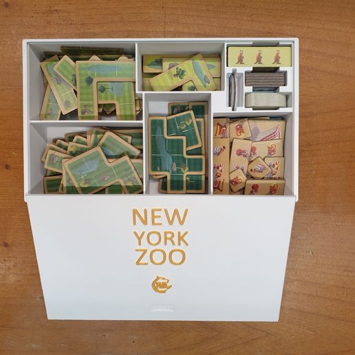 🆕 New York Zoo Board Game Organizer | Insert | Premium Storage Solution ...