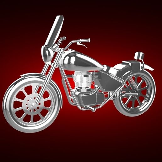 🏠 Royal Enfield 350 Meteor・ STL File for 3D printing・Cults