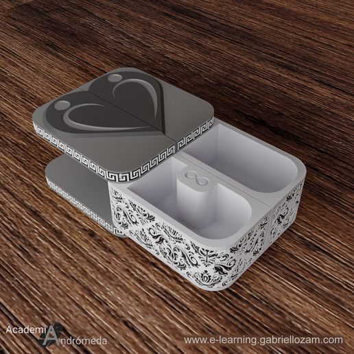 STL file Secret print-in-place jewelry box 📦 ・3D printer design to ...