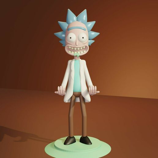 🎛️ Rick Controller Holder - Multiparts +3MF・ STL File for 3D printing・Cults