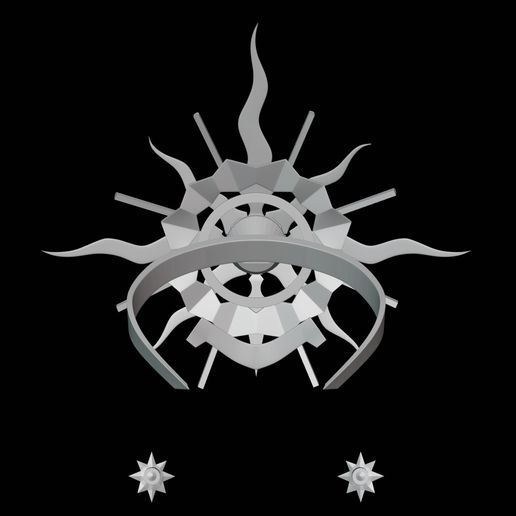 👑 Augusta Crown - Wuthering Waves cosplay accessories・ 3D File for 3D ...