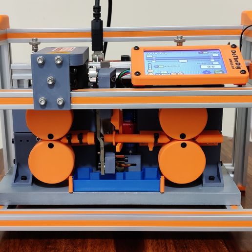 🧞‍♂️ Arduino Automatic Wire Cutting And Stripping Machine・ 3d File For