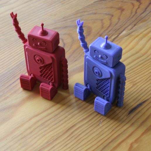 🤖 Flexi Cali-bot・Free STL File for ・Cults