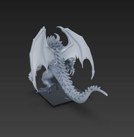 👹 Ruling Terror - Winged Demon Lord 3D Print Model・ STL File for 3D ...