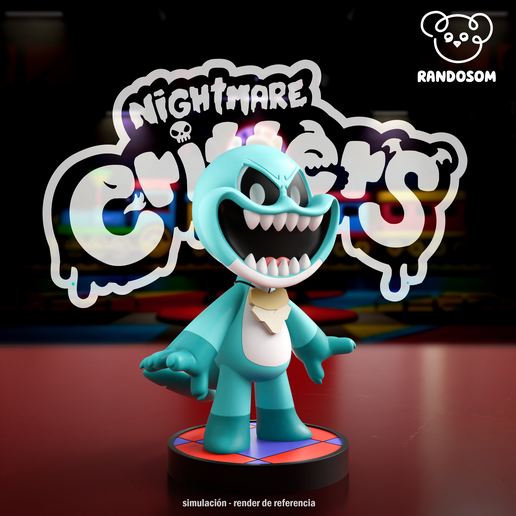 🎮 Maggie Mako - Nightmare Critters・ STL File for 3D printing・Cults