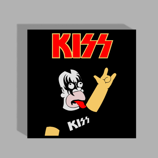 the simpsons theme 3d