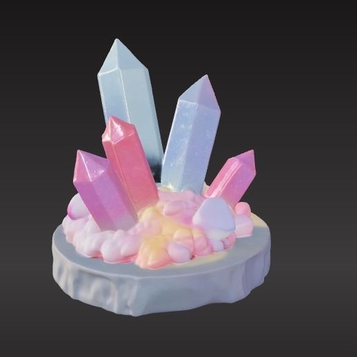 STL file Crystal miniature 🔮 ・3D printing template to download・Cults