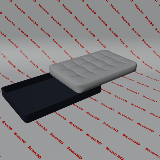 STL file Basic Sofa 💺 ・3D print object to download・Cults