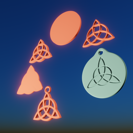 STL file Charmed Logo and Sign Set (Includes Coin for your Pet's Collar ...