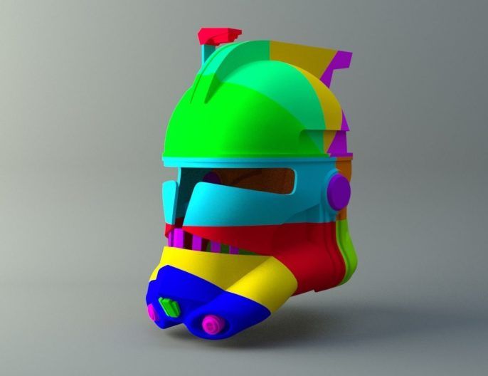 Descargar archivo STL Casco Clonetrooper - Universo Star Wars • Objeto imprimible en 3D ・ Cults