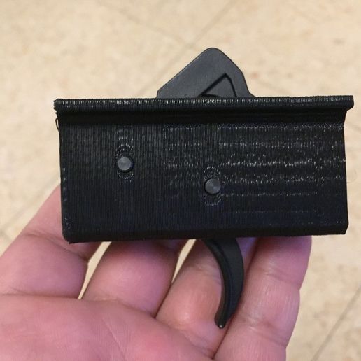 🔫 Minimalist AR 15 (PROP / REPLICA) Trigger Group (PART 2)・Free STL ...