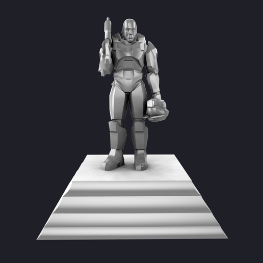 🏆 Master Chief Trophy (Halo) 3D MODEL・ 3D File for 3D printing・Cults