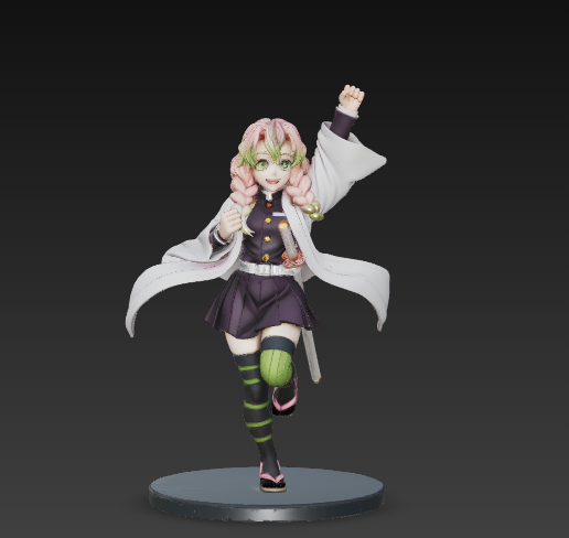 👾 Mitsuri Kanroji・ STL File for 3D printing・Cults