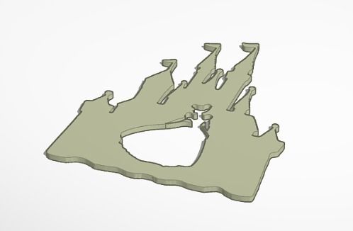 STL file Cinderella Disney Castle 🏰 ・3D printable design to download・Cults