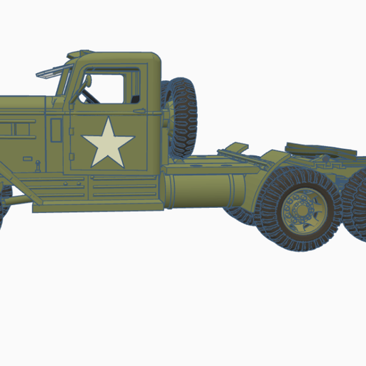 🚜 REO 29XS F1 tractor・ STL File for 3D printing・Cults