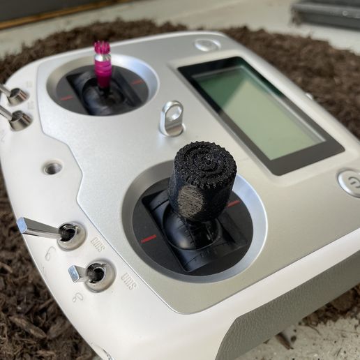 🚧 Construction Equipment Joystick for Flysky FS-I6S and I6X・ STL File ...