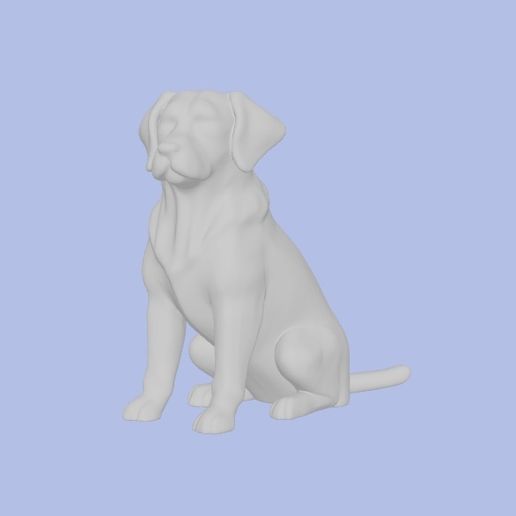 STL file Labrador 🐕 ・3D print object to download・Cults