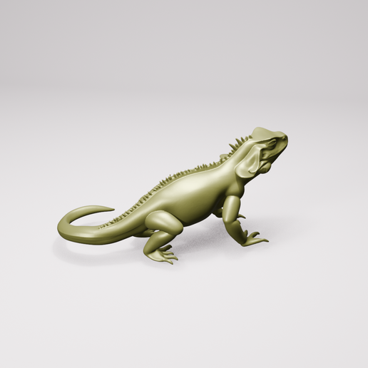 🦎 Detailed Reptile Lizard 3D Model STL for Printing・ STL File for 3D ...